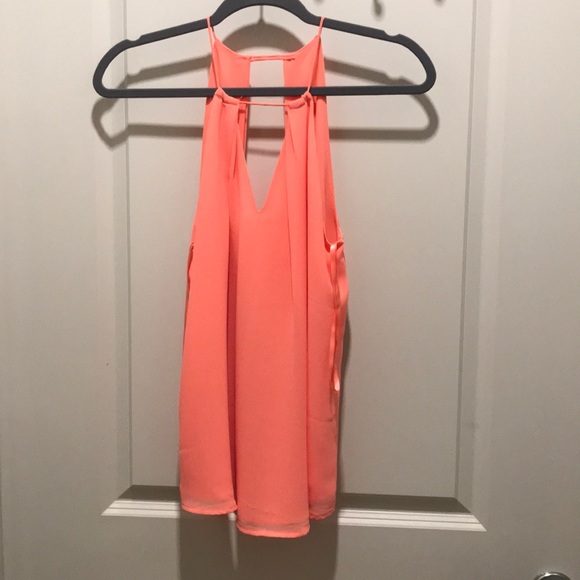 Tops | Peach Color Blouse | Poshmark